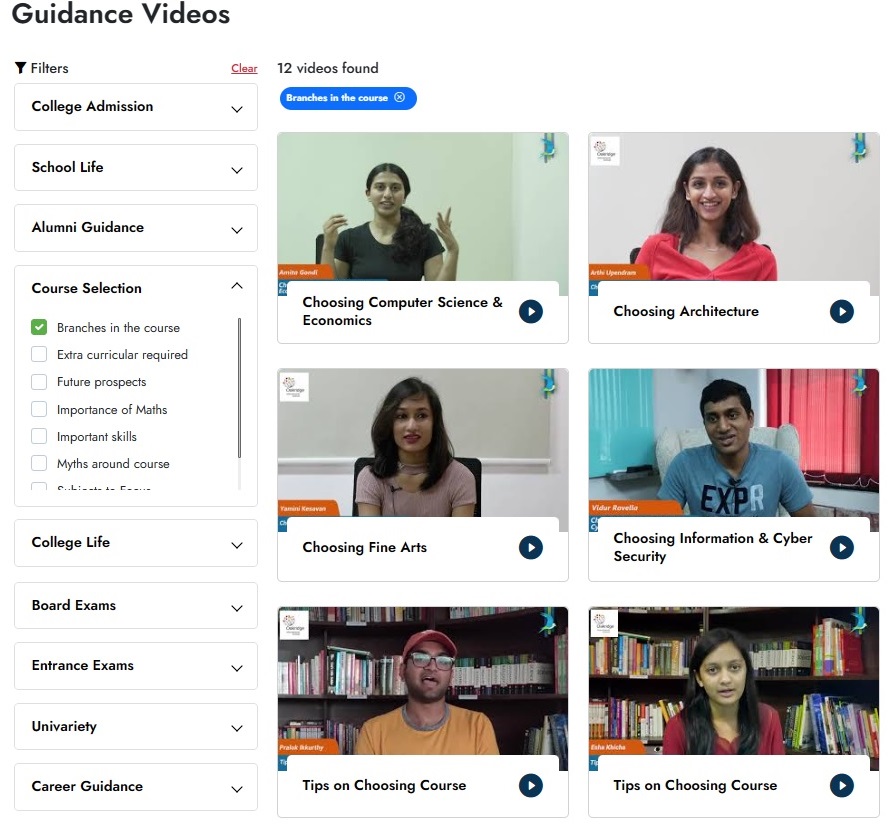 Student Guidance | How can alumni guide students?